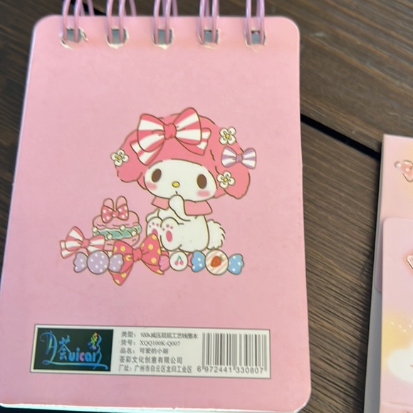 Sanrio | Accessories | My Melody Note Pad And Post It Set | Poshmark